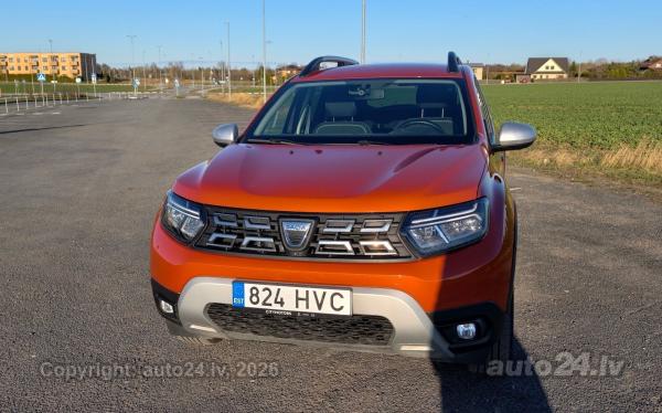 Orange Dacia Duster 2021 in Tallinn, with an engine capacity of 1.30 L and mileage of 42 thousand km for 14999 €, photo 1 on AUTOMOTO.COM.LV