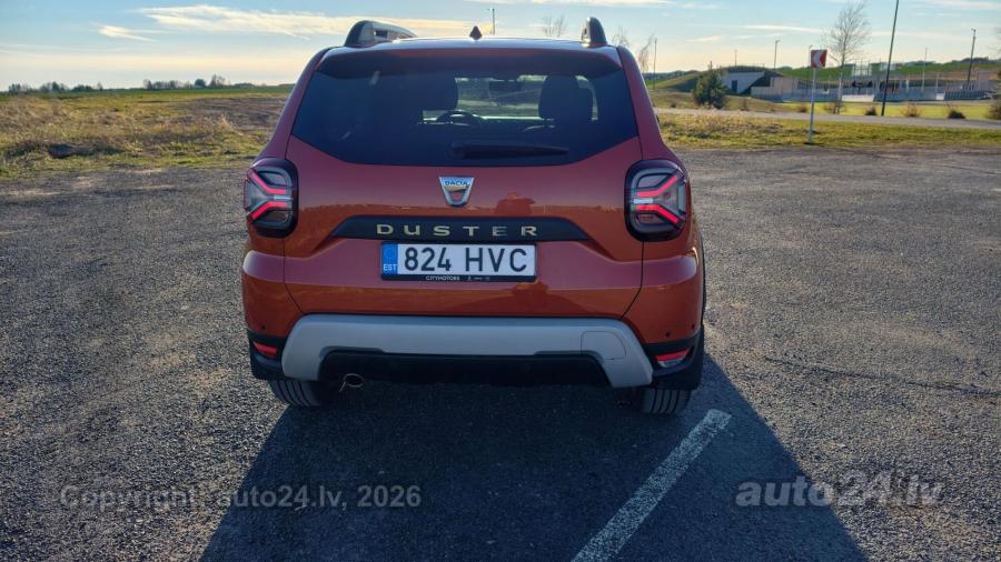 Orange Dacia Duster 2021 in Tallinn, with an engine capacity of 1.30 L and mileage of 42 thousand km for 14999 €, photo 4 on AUTOMOTO.COM.LV