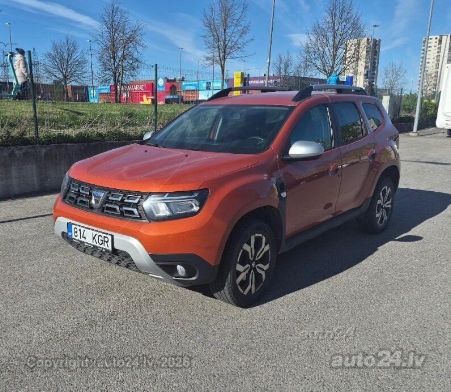 Orange Dacia Duster 2021 in Tallinn, with an engine capacity of 1.30 L and mileage of 140 thousand km for 12500 €, photo 1 on AUTOMOTO.COM.LV