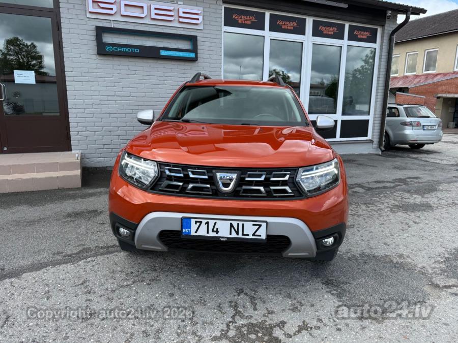 Orange Dacia Duster 2022 in Rapla, with an engine capacity of 1.50 L and mileage of 101 thousand km for 16990 €, photo 3 on AUTOMOTO.COM.LV