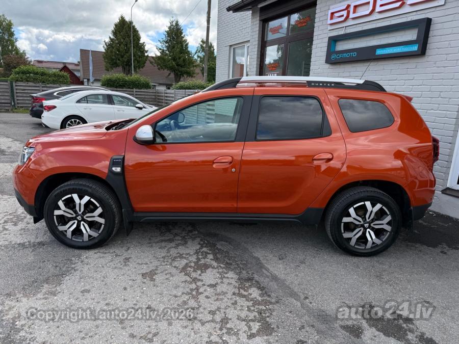 Orange Dacia Duster 2022 in Rapla, with an engine capacity of 1.50 L and mileage of 101 thousand km for 16990 €, photo 4 on AUTOMOTO.COM.LV