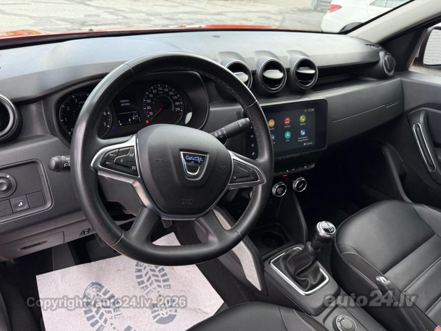 Orange Dacia Duster 2022 in Rapla, with an engine capacity of 1.50 L and mileage of 101 thousand km for 16990 €, photo 7 on AUTOMOTO.COM.LV