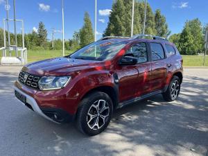 Red Dacia Duster 2020 in Taurage, with an engine capacity of 1.00 L and mileage of 195 thousand km for 7600 €, photo  on AUTOMOTO.COM.LV