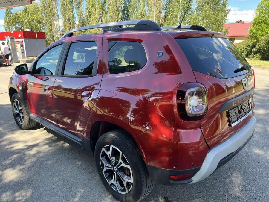 Red Dacia Duster 2020 in Taurage, with an engine capacity of 1.00 L and mileage of 195 thousand km for 7600 €, photo 7 on AUTOMOTO.COM.LV