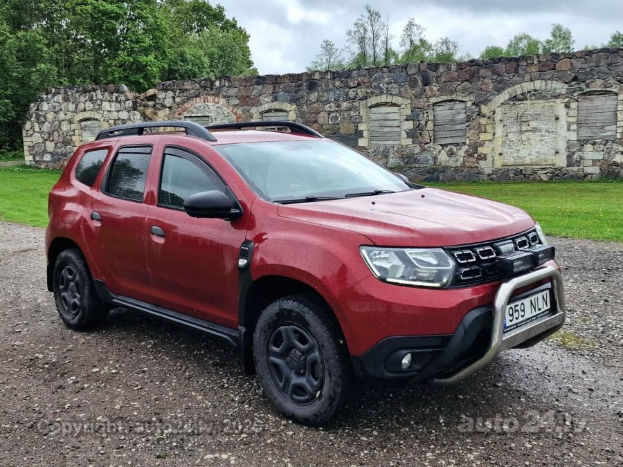 Red Dacia Duster 2021 in Tallinn, with an engine capacity of 1.50 L and mileage of 187 thousand km for 11999 €, photo 1 on AUTOMOTO.COM.LV