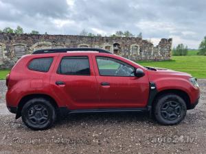 Red Dacia Duster 2021 in Tallinn, with an engine capacity of 1.50 L and mileage of 187 thousand km for 11999 €, photo 3 on AUTOMOTO.COM.LV