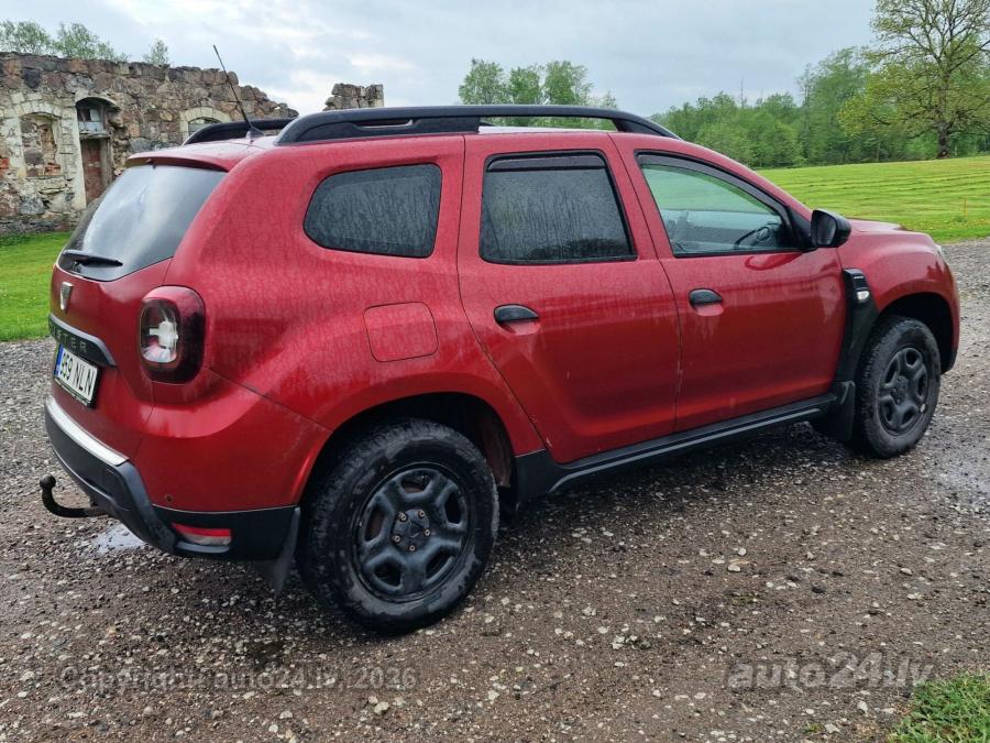 Red Dacia Duster 2021 in Tallinn, with an engine capacity of 1.50 L and mileage of 187 thousand km for 11999 €, photo 4 on AUTOMOTO.COM.LV