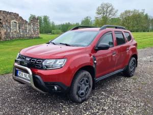 Red Dacia Duster 2021 in Tallinn, with an engine capacity of 1.50 L and mileage of 187 thousand km for 11999 €, photo 9 on AUTOMOTO.COM.LV
