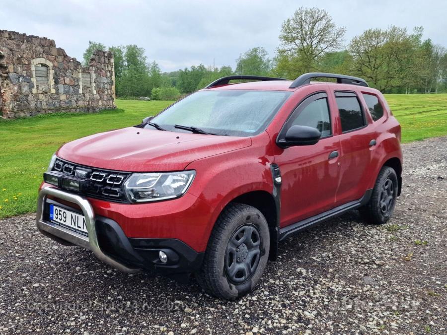 Red Dacia Duster 2021 in Tallinn, with an engine capacity of 1.50 L and mileage of 187 thousand km for 11999 €, photo 9 on AUTOMOTO.COM.LV