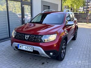 Sarkans Dacia Duster 2021 Rīga, ar dzinēja tilpumu 1.00 L un nobraukumu 166 tūkst. km par 9200 €, foto  vietnē AUTOMOTO.COM.LV