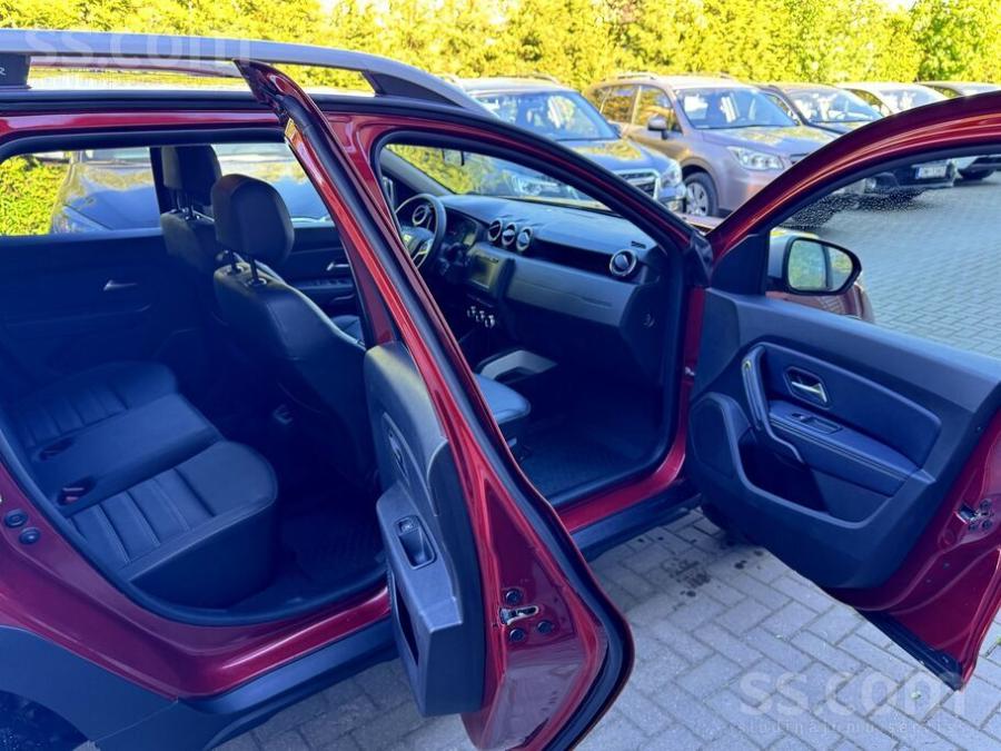 Red Dacia Duster 2021 in Riga, with an engine capacity of 1.00 L and mileage of 166 thousand km for 9200 €, photo 11 on AUTOMOTO.COM.LV