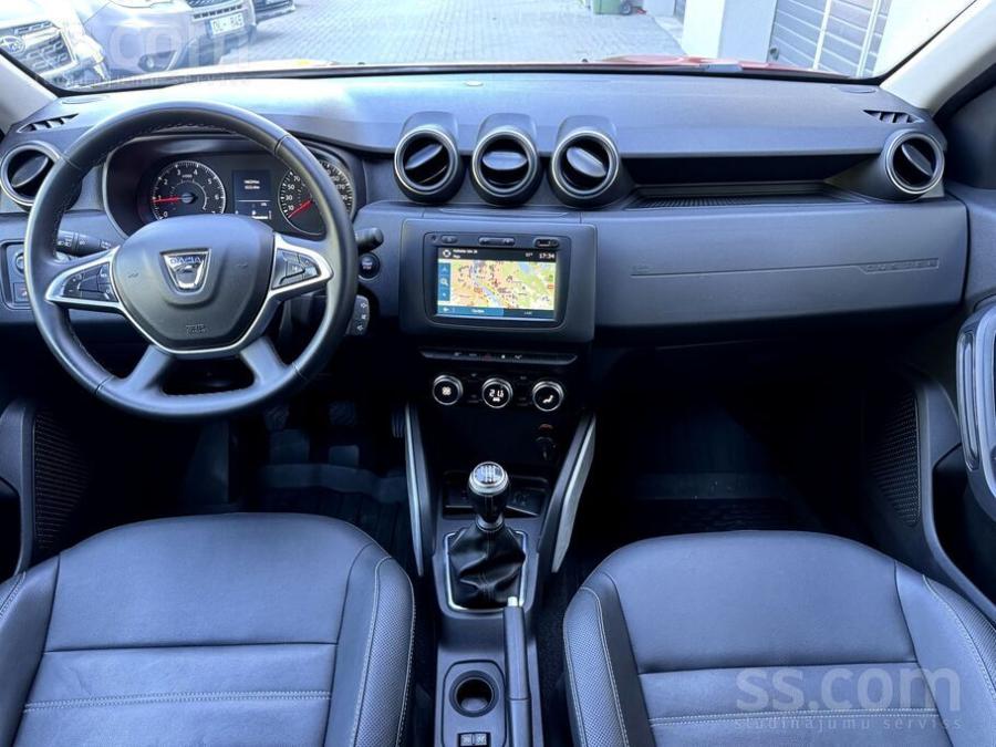 Red Dacia Duster 2021 in Riga, with an engine capacity of 1.00 L and mileage of 166 thousand km for 9200 €, photo 13 on AUTOMOTO.COM.LV