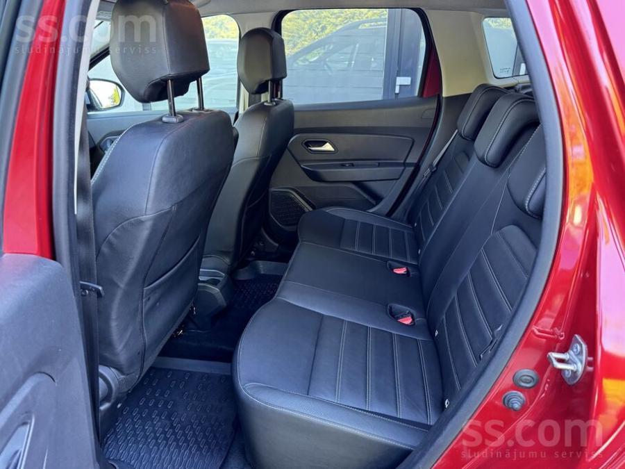 Red Dacia Duster 2021 in Riga, with an engine capacity of 1.00 L and mileage of 166 thousand km for 9200 €, photo 16 on AUTOMOTO.COM.LV