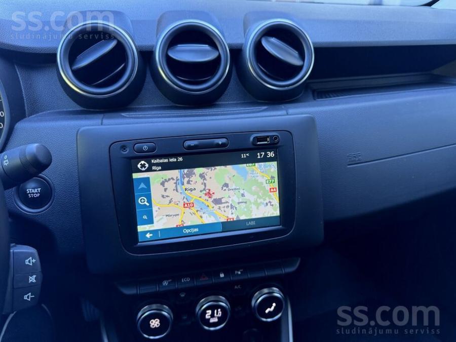 Red Dacia Duster 2021 in Riga, with an engine capacity of 1.00 L and mileage of 166 thousand km for 9200 €, photo 22 on AUTOMOTO.COM.LV