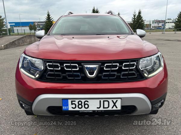 Dacia Duster 2021 in Paide on AUTOMOTO.COM.LV Red Dacia Duster 2021 in Paide, with an engine capacity of 1.00 L and mileage of 91 thousand km for 8990 €, photo 3 on AUTOMOTO.COM.LV