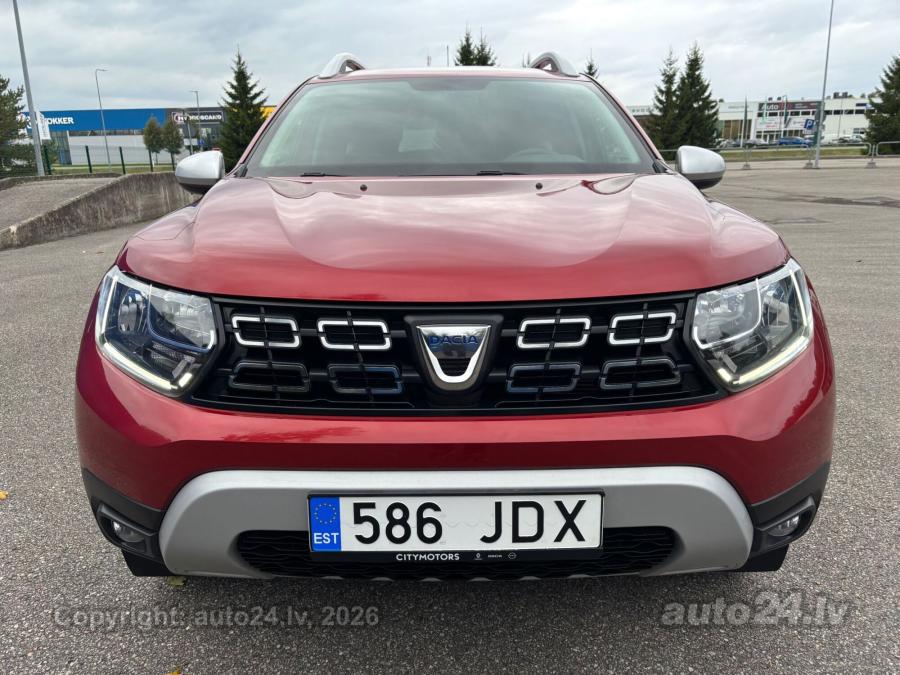 Red Dacia Duster 2021 in Paide, with an engine capacity of 1.00 L and mileage of 91 thousand km for 8990 €, photo 3 on AUTOMOTO.COM.LV