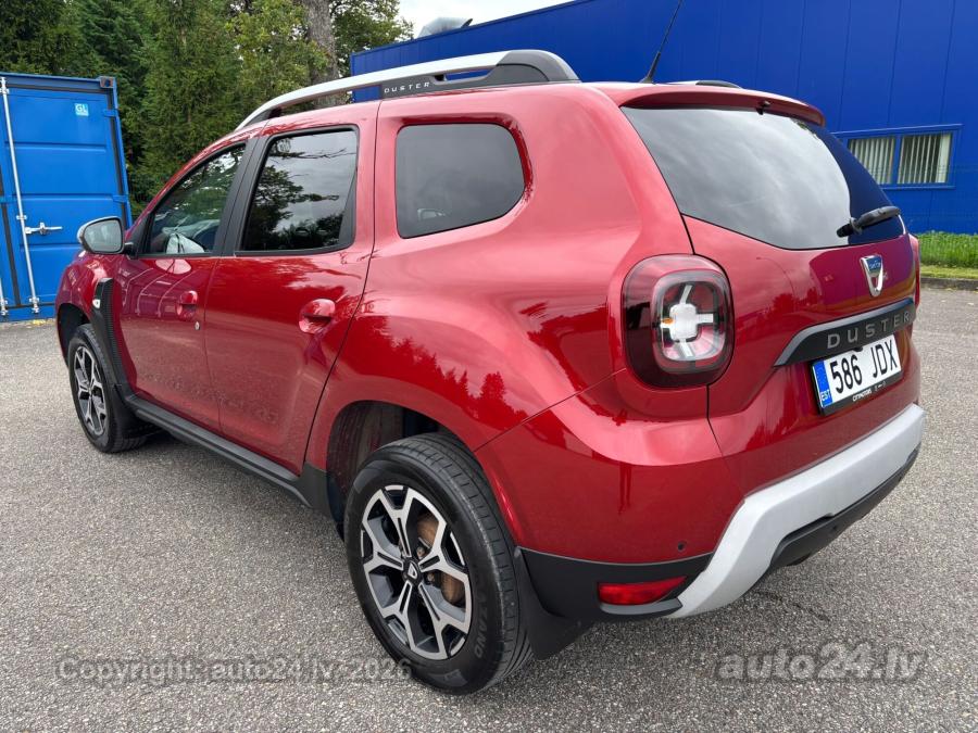 Red Dacia Duster 2021 in Paide, with an engine capacity of 1.00 L and mileage of 91 thousand km for 8990 €, photo 5 on AUTOMOTO.COM.LV
