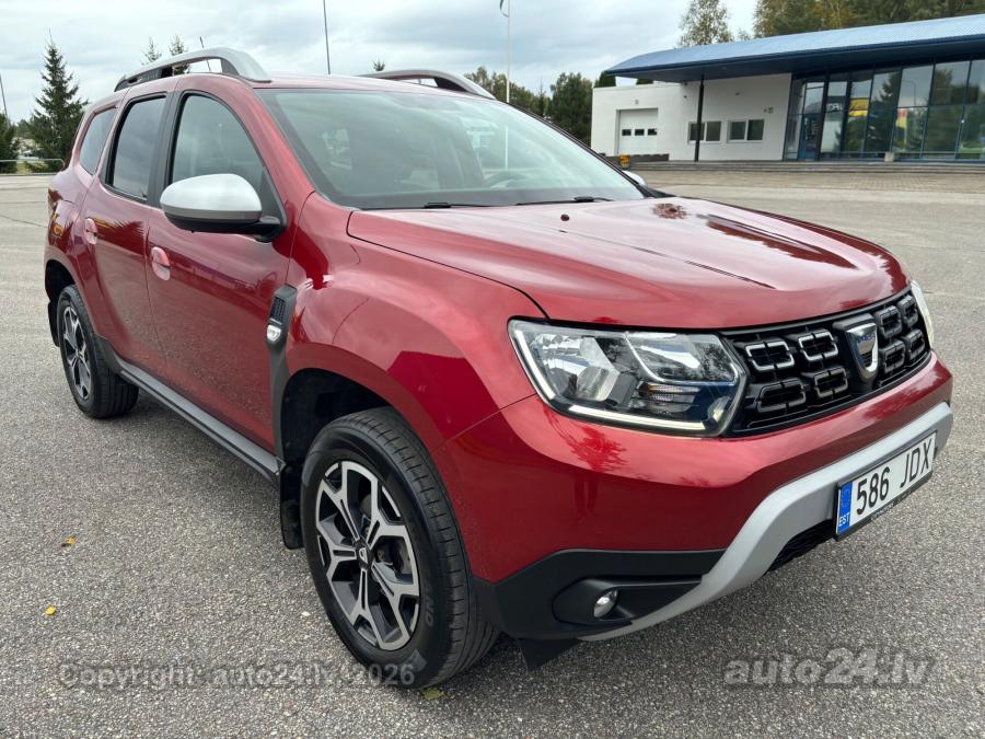 Red Dacia Duster 2021 in Paide, with an engine capacity of 1.00 L and mileage of 91 thousand km for 8990 €, photo 7 on AUTOMOTO.COM.LV