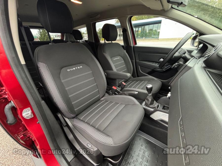 Red Dacia Duster 2021 in Paide, with an engine capacity of 1.00 L and mileage of 91 thousand km for 8990 €, photo 11 on AUTOMOTO.COM.LV