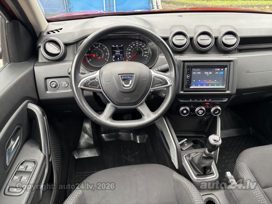 Red Dacia Duster 2021 in Paide, with an engine capacity of 1.00 L and mileage of 91 thousand km for 8990 €, photo 12 on AUTOMOTO.COM.LV