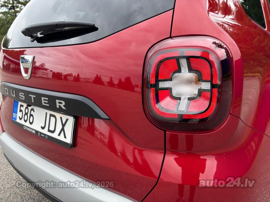 Red Dacia Duster 2021 in Paide, with an engine capacity of 1.00 L and mileage of 91 thousand km for 8990 €, photo 24 on AUTOMOTO.COM.LV