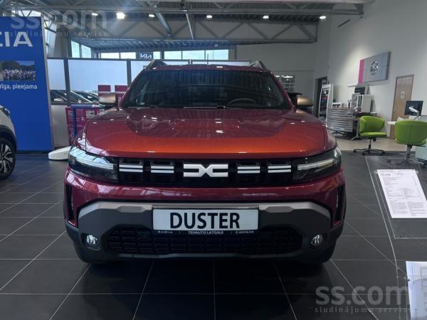 Sarkans Dacia Duster 2026 Daugavpils, ar dzinēja tilpumu 1.20 L un nobraukumu 19 tūkst. km par 29445 €, foto 2 vietnē AUTOMOTO.COM.LV