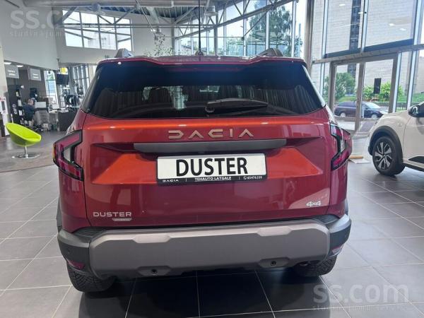Sarkans Dacia Duster 2026 Daugavpils, ar dzinēja tilpumu 1.20 L un nobraukumu 19 tūkst. km par 29445 €, foto 5 vietnē AUTOMOTO.COM.LV