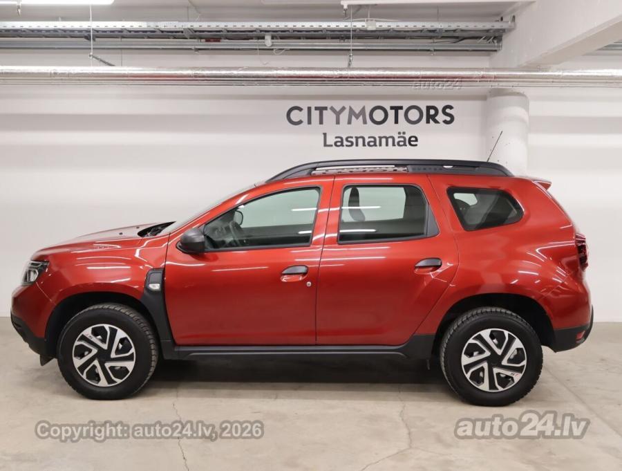 Red Dacia Duster 2022 in Tallinn, with an engine capacity of 1.00 L and mileage of 66 thousand km for 11900 €, photo 3 on AUTOMOTO.COM.LV