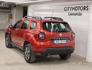 Red Dacia Duster 2022 in Tallinn, with an engine capacity of 1.00 L and mileage of 66 thousand km for 11900 €, photo 4 on AUTOMOTO.COM.LV