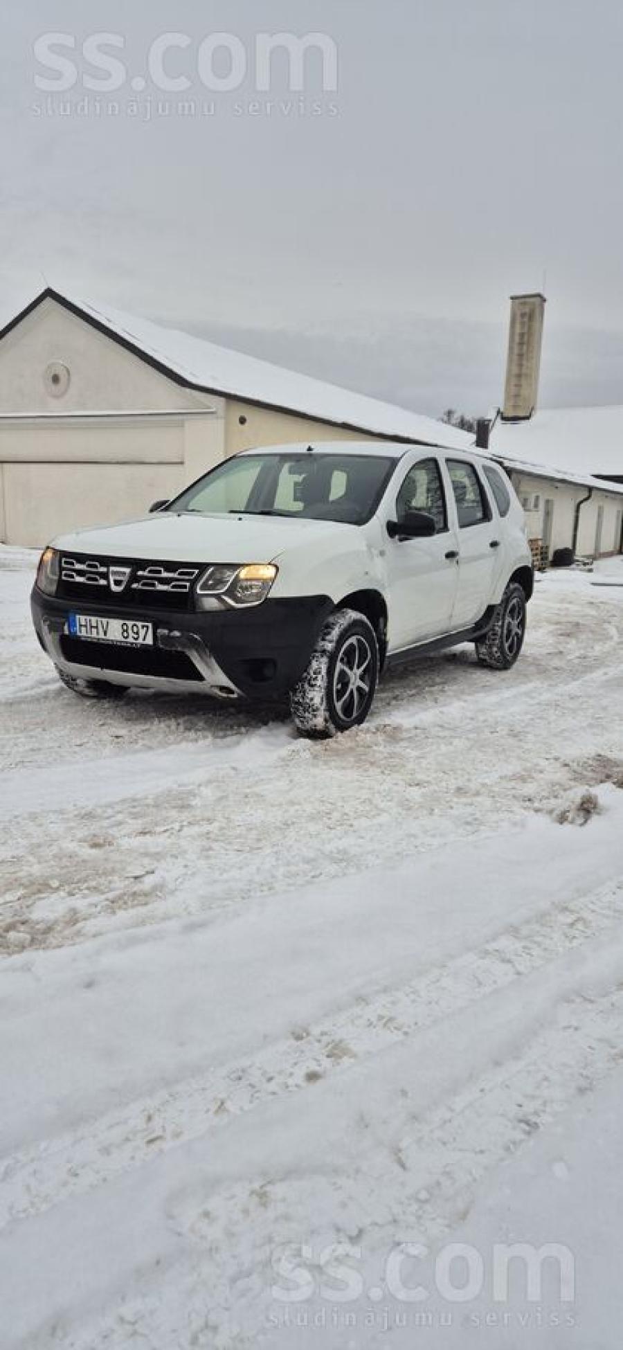 Balts Dacia Duster 2014 Rēzekne, ar dzinēja tilpumu 1.60 L un nobraukumu 250 tūkst. km par 3000 €, foto 1 vietnē AUTOMOTO.COM.LV