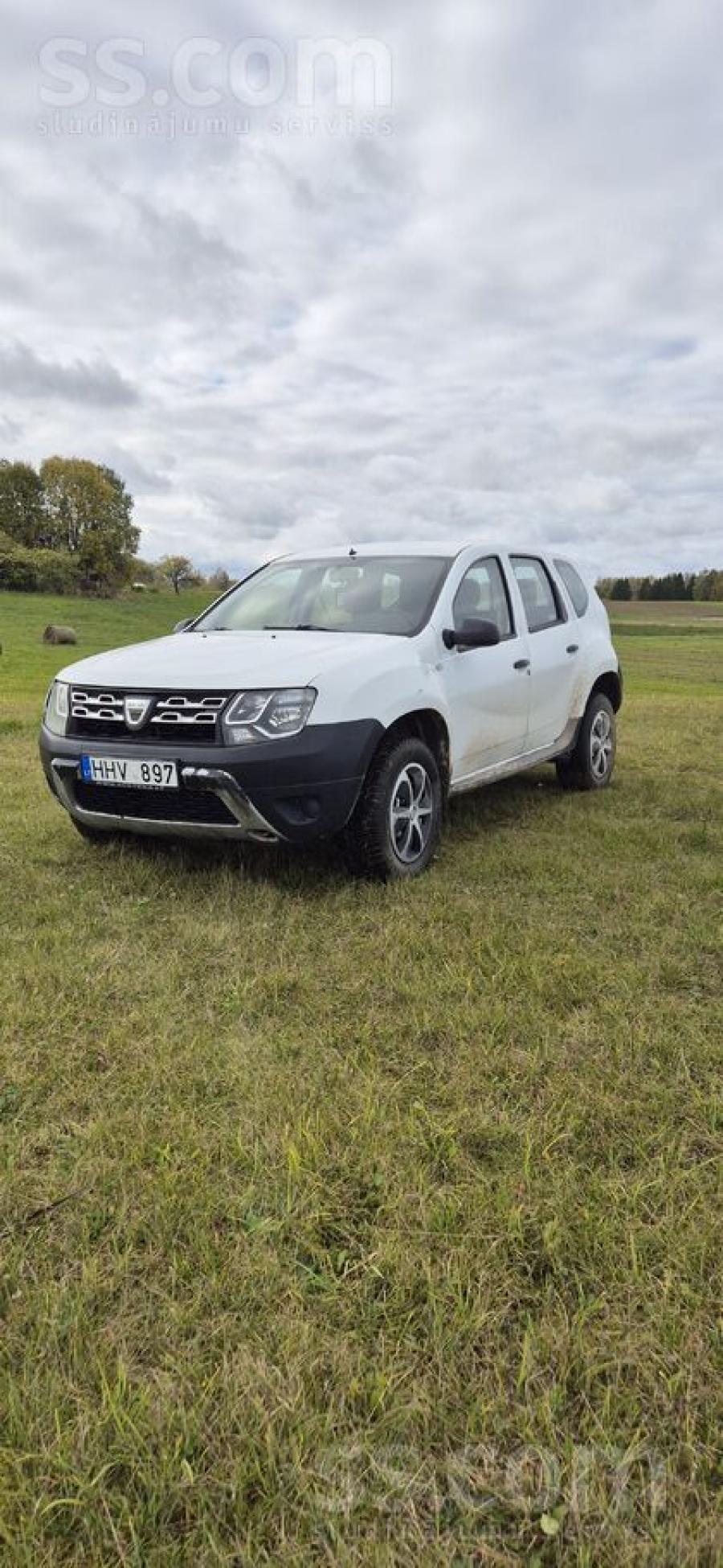 Белый Дачия Duster 2014 в Резекне, объемом двигателя 1.60 л и пробегом 250 тыс. км за 2000 €, фото 3 на AUTOMOTO.COM.LV