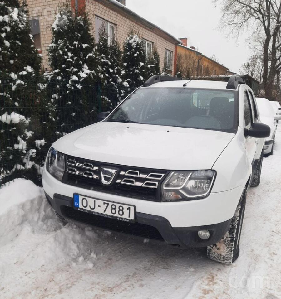Balts Dacia Duster 2015 Valmiera, ar dzinēja tilpumu 1.50 L un nobraukumu 176 tūkst. km par 6190 €, foto 1 vietnē AUTOMOTO.COM.LV