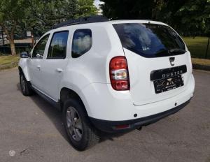 White Dacia Duster 2015 in Siauliai, with an engine capacity of 1.46 L and mileage of 260 thousand km for 4350 €, photo 9 on AUTOMOTO.COM.LV