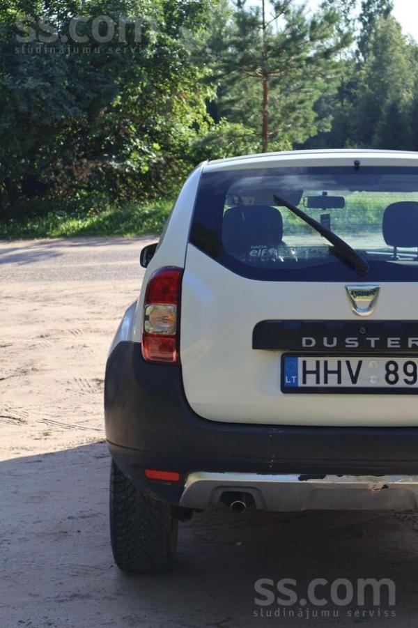 Белый Дачия Duster 2015 в Резекне, объемом двигателя 1.50 л и пробегом 260 тыс. км за 3050 €, фото 7 на AUTOMOTO.COM.LV