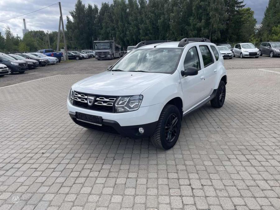 Balts Dacia Duster 2015 Radviliškis, ar dzinēja tilpumu 1.60 L un nobraukumu 112 tūkst. km par 5999 €, foto 1 vietnē AUTOMOTO.COM.LV