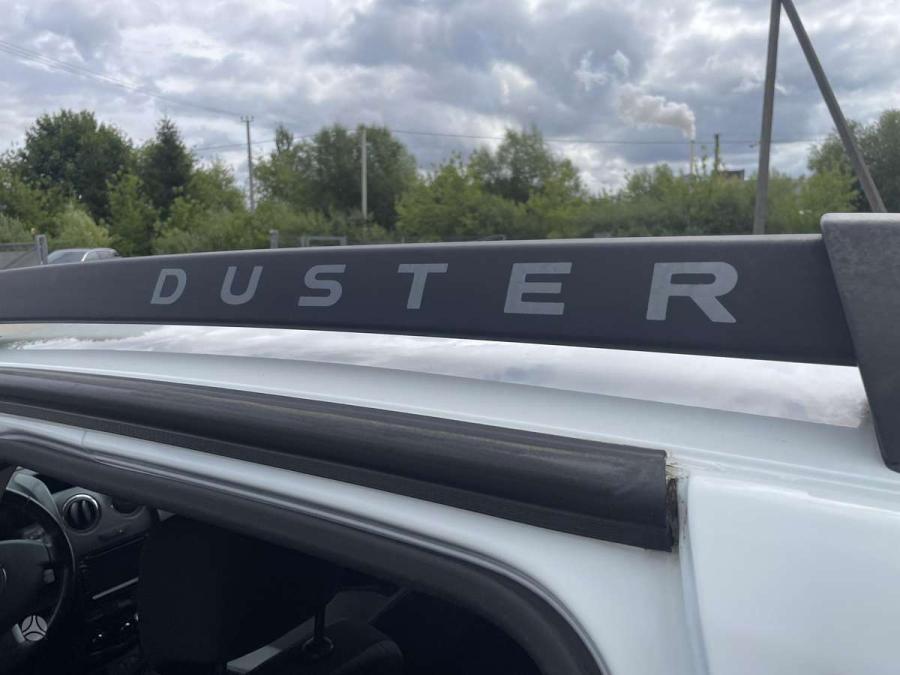 Balts Dacia Duster 2015 Radviliškis, ar dzinēja tilpumu 1.60 L un nobraukumu 112 tūkst. km par 5999 €, foto 10 vietnē AUTOMOTO.COM.LV
