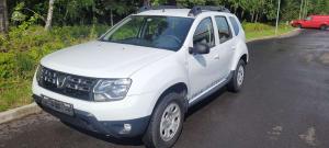 White Dacia Duster 2016 in Kaunas, with an engine capacity of 1.20 L and mileage of 156 thousand km for 5650 €, photo 4 on AUTOMOTO.COM.LV