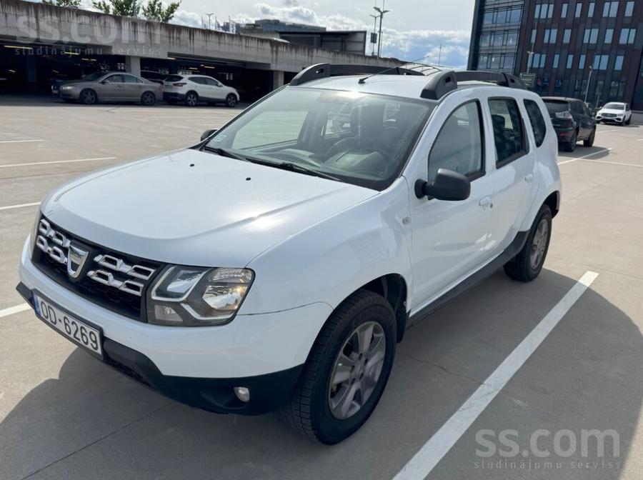 Белый Дачия Duster 2016 в Рига, объемом двигателя 1.50 л и пробегом 275 тыс. км за 5600 €, фото 4 на AUTOMOTO.COM.LV