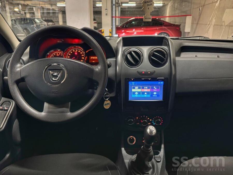 Белый Дачия Duster 2016 в Рига, объемом двигателя 1.50 л и пробегом 275 тыс. км за 5600 €, фото 10 на AUTOMOTO.COM.LV