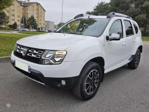 Белый Дачия Duster 2016 в Таураге, объемом двигателя 1.20 л и пробегом 110 тыс. км за 5900 €, фото  на AUTOMOTO.COM.LV