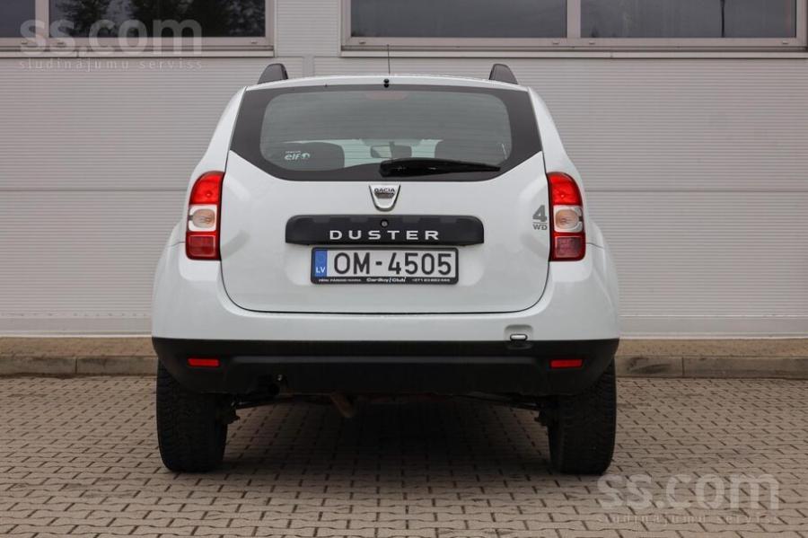 White Dacia Duster 2017 in Riga, with an engine capacity of 1.50 L and mileage of 0 thousand km for 4995 €, photo 6 on AUTOMOTO.COM.LV