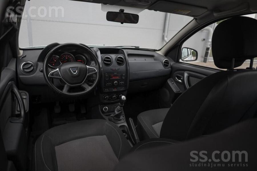 White Dacia Duster 2017 in Riga, with an engine capacity of 1.50 L and mileage of 0 thousand km for 4995 €, photo 11 on AUTOMOTO.COM.LV