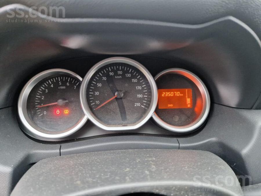 White Dacia Duster 2017 in Ogre, with an engine capacity of 1.50 L and mileage of 236 thousand km for 6000 €, photo 5 on AUTOMOTO.COM.LV