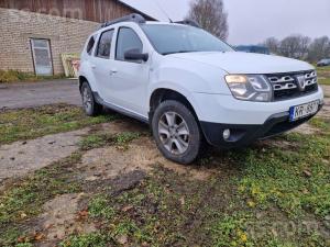 White Dacia Duster 2017 in Ogre, with an engine capacity of 1.50 L and mileage of 236 thousand km for 6000 €, photo 11 on AUTOMOTO.COM.LV