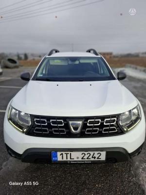 White Dacia Duster 2018 in Vilnius, with an engine capacity of 1.46 L and mileage of 194 thousand km for 7190 €, photo 2 on AUTOMOTO.COM.LV