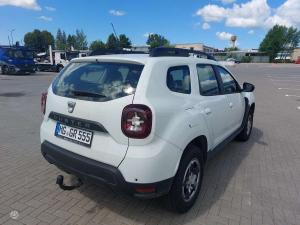 White Dacia Duster 2018 in Taurage, with an engine capacity of 1.60 L and mileage of 86 thousand km for 7900 €, photo 13 on AUTOMOTO.COM.LV