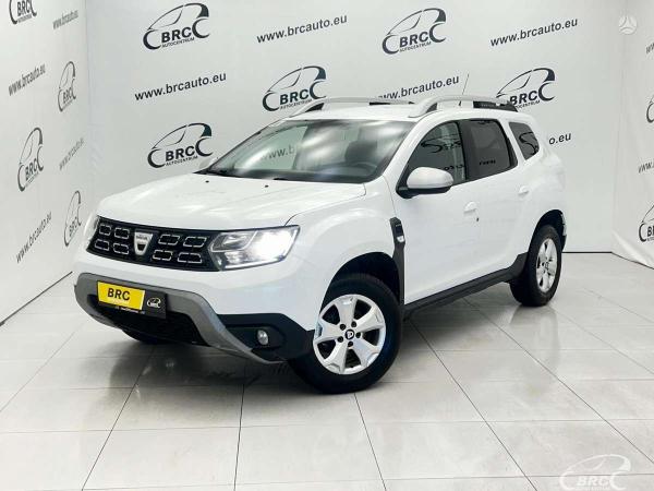 White Dacia Duster 2018 in Vilnius, with an engine capacity of 1.46 L and mileage of 289 thousand km for 7900 €, photo 1 on AUTOMOTO.COM.LV