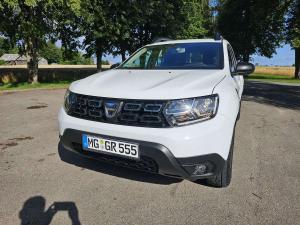 White Dacia Duster 2018 in Taurage, with an engine capacity of 1.60 L and mileage of 86 thousand km for 7800 €, photo  on AUTOMOTO.COM.LV