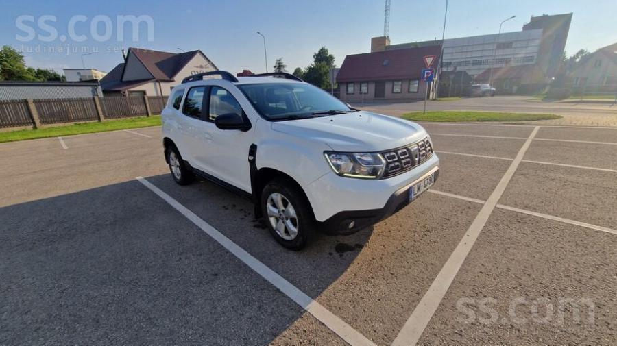 Balts Dacia Duster 2018 Rīga, ar dzinēja tilpumu 1.50 L un nobraukumu 163 tūkst. km par 8700 €, foto 1 vietnē AUTOMOTO.COM.LV