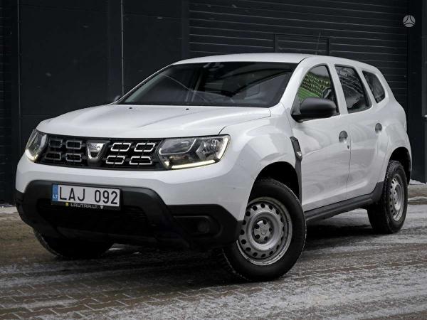 Balts Dacia Duster 2019 Kauņa, ar dzinēja tilpumu 1.60 L un nobraukumu 90 tūkst. km par 9800 €, foto 1 vietnē AUTOMOTO.COM.LV